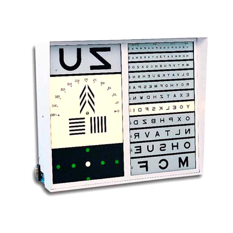 Durable Illuminated Eye Chart Sale or Rent Near Me – Goldstar Medical ...