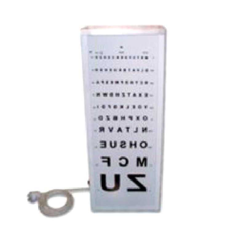 Durable Illuminated Eye Chart Sale or Rent Near Me – Goldstar Medical ...