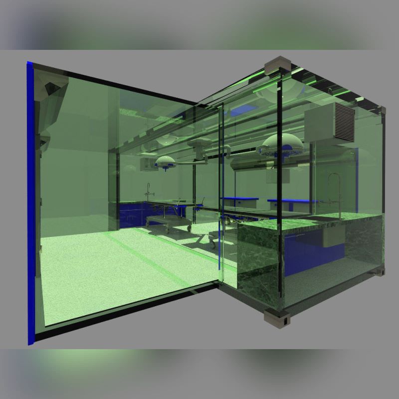 Durable Multipurpose Radiography Mobile Radiology Room Sale or Rent ...