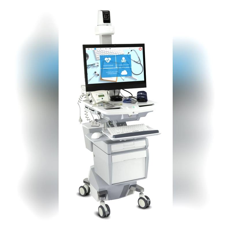 Durable Telemedicine Cart With Touchscreen Sale or Rent Near Me ...